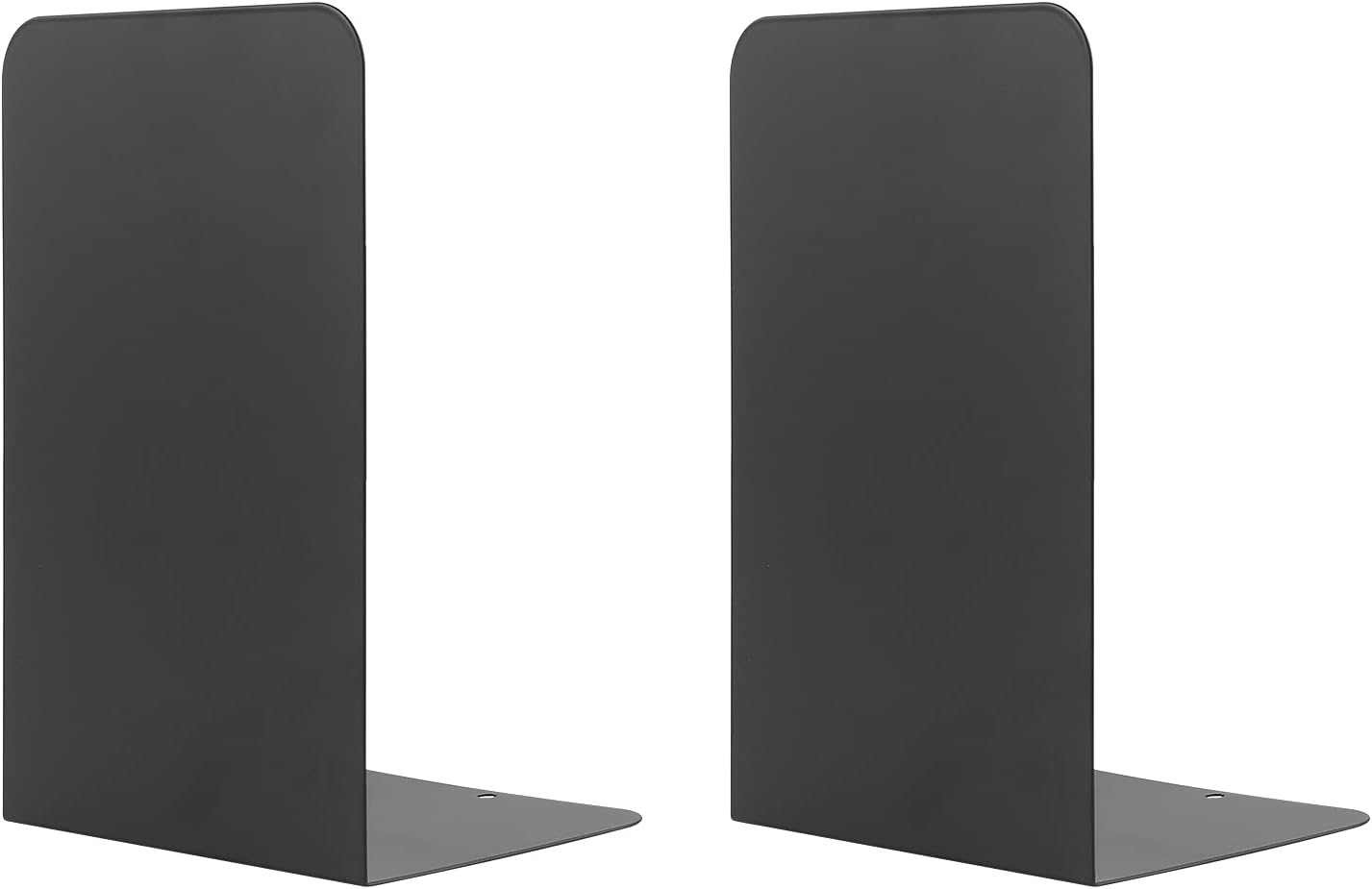 Durable Large Bookends | Pack of 2 Book Holders in Black | 160 x 220 x ...