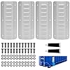 TULMTT 4 Pack Shipping Container Air Vent Kit, Heavy-Duty Galvanized ...