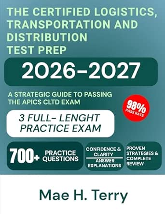 The Certified logistics, Transportation and Distribution Test Prep 2026 ...