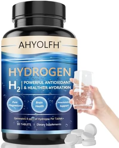 Amazon.com: Molecular H2TAB Hydrogen Tablets with Magnesium -12 PPM ...