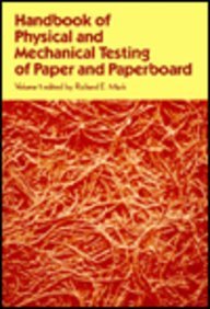 Handbook of Physical and Mechanical Testing of Paper and Paperboard ...