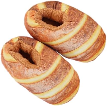 Amazon.com | WRITWAA Women S Bread Slippers Indoor Cotton Warm Sandals ...