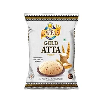 Deepak Gold Flour MP Atta, 10kg : Amazon.in: Grocery & Gourmet Foods