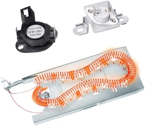 Amazon.com: 3387747 Dryer Heating Element and 280148 Thermal Cut-Off ...