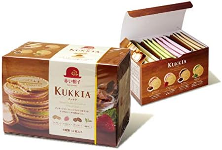 Amazon.com: Kukkia Quatre Cookies Flavors of Chocolate, Strawberry ...