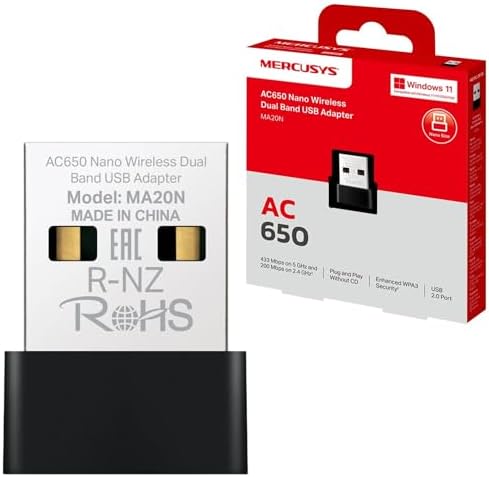 Hi Speed USB Wifi Dongle, Wireless USB Adapter 802.11N, USB Wifi ...