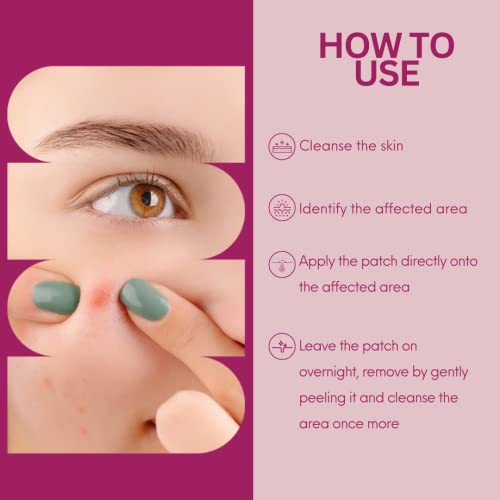 Spot Patch by Abaporu – Pack of 36 Translucent Hydrocolloid Acne ...