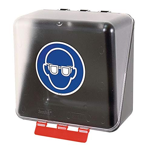 Aufbewahrungsboxen für PSA mit Piktogramm "Schutzbrille obligatorisch ...