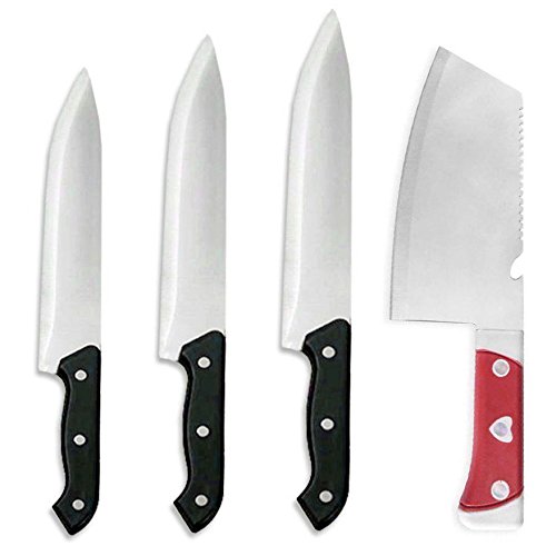 Buy Multi Color Kitchen Knives Set - 4 Pieces Online at Low Prices in ...