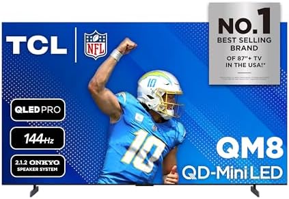 Amazon.com: TCL 98-Inch QM7 QLED 4K Smart QD-Mini LED TV with Google TV ...