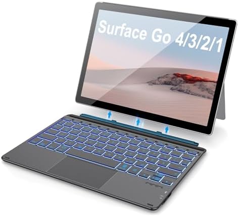 Amazon.com: Surface Pro 7 Wireless Bluetooth Keyboard with Touchpad 7 ...