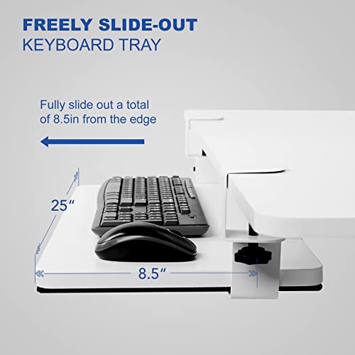 Snapklik.com : FlexiSpot Keyboard Tray Under Desk