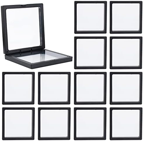 Amazon.com: Floating Display Case, sdoot Black 3D Floating Frame ...