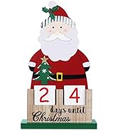 Amazon.com: Christmas Countdown Decorations Indoor, DECSPAS Snowman ...