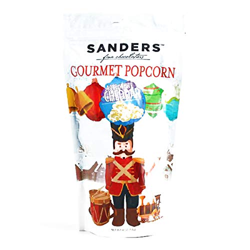 Amazon.com: Sanders Nutcracker White Cheddar Gourmet Popcorn 4 oz each ...