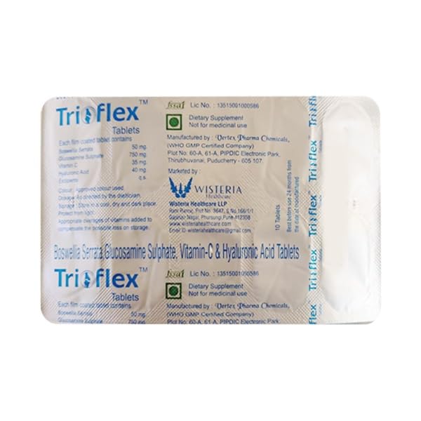 Trioflex - Strip of 10 Tablets : Amazon.in: Fashion