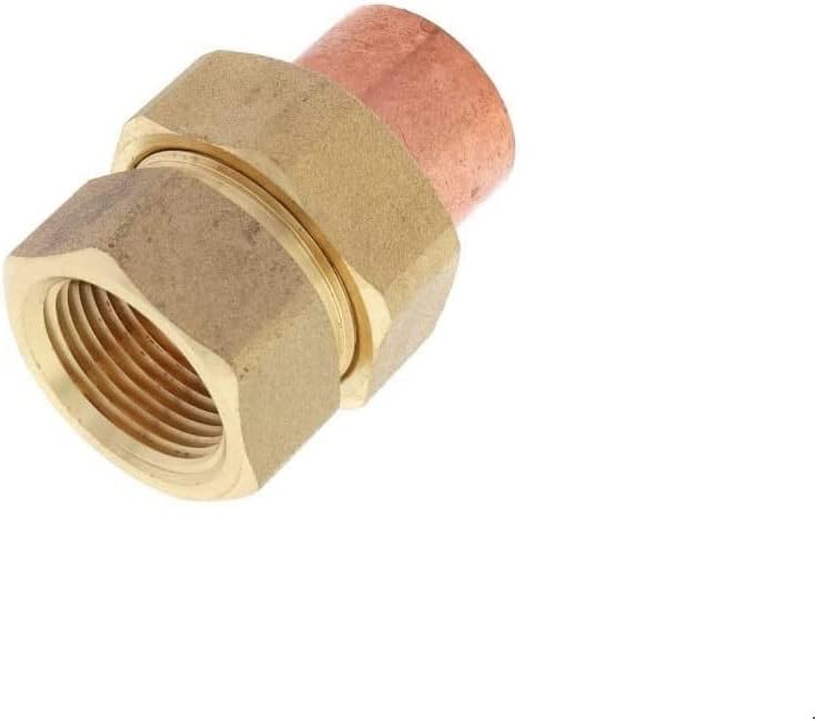Amazon.com: PROCURU 2-Pack 3/4-Inch Copper Union CxC (Copper x Copper ...