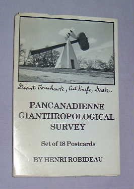 Pancanadienne gianthropological survey: Set of 18 postcards: Robideau ...