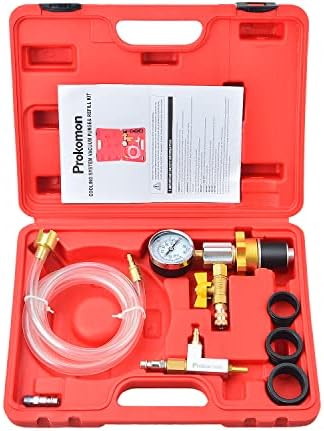 Coolant Pressure Tester Kit Cooling System Vacuum Purge Radiator ...