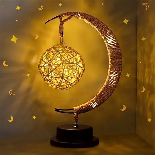 Yoawllty Ramadan Decorations for Home, Enchanted Lunar Ramadan Lamp ...