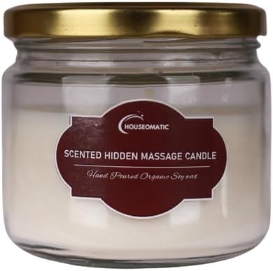 HOUSEOMATIC Hidden Message Revealing Candle (Pack of 1) | 100% Natural ...