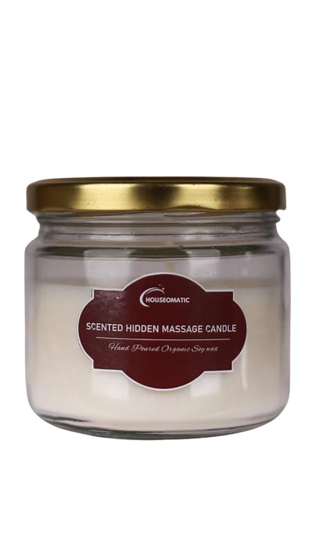 HOUSEOMATIC Hidden Message Revealing Candle (Pack of 1) | 100% Natural ...