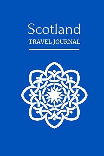 Scotland Travel Journal: Lined Notebook with Scottish Flag Colours and ...