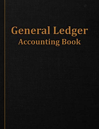 General Ledger Accounting Book: A Finance and Debt Tracker for the Home ...