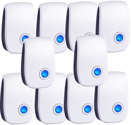 Amazon.com: Ultrasonic Pest Control Repeller 6 Packs, Electronic Pest ...