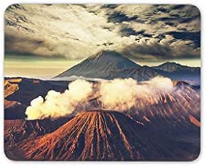 Amazon.com : Mount Bromo Volcano Mouse Mat Pad - Java Indonesia Geology ...