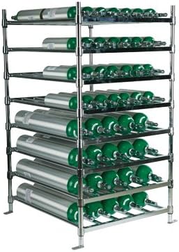 Amazon.com: Stack & Rack Oxygen Storage System Rack35 E Size cylinders ...