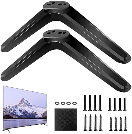 TV Stand Base Pedestal Feet, Base Replacement for Most TCL 32in/40in ...