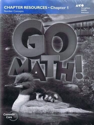 Go Math!, Grade 2: Chapter Resource Blackline Master Collection: Houghton Mifflin Harcourt ...