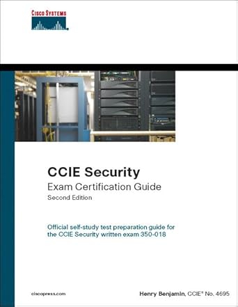 Buy CCIE Security Exam Certification Guide (CCIE Self-Study) Book ...