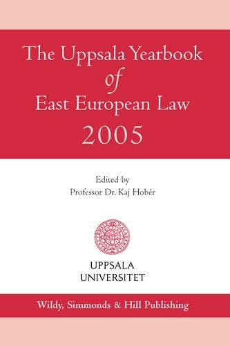The Uppsala Yearbook of East European Law: Kaj Hober: 9781898029892 ...