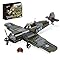 Amazon.com: TOY PLAYER Spitfire Fighter Plane Jet Building Set ...