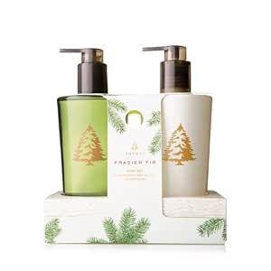 Amazon.com : Thymes Frasier Fir Sink Set - Hand Soap and Lotion in Pump ...