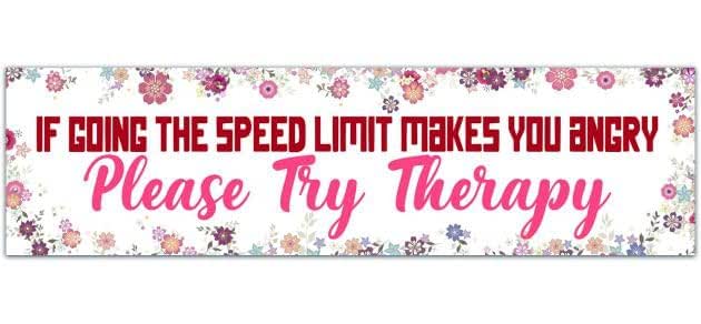 Amazon.com: If Going The Speed Limit Makes You Angry Please Try Therapy ...