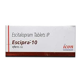 Escipra 10 Mg - Strip of 10 Tablets : Amazon.in: Health & Personal Care