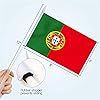 Amazon.com : Anley Portugal Mini Flag 12 Pack - Hand Held Small ...
