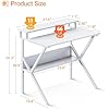 Amazon.com: ODK Small Computer Desk, 27.5 inch Desk for Small Spaces ...