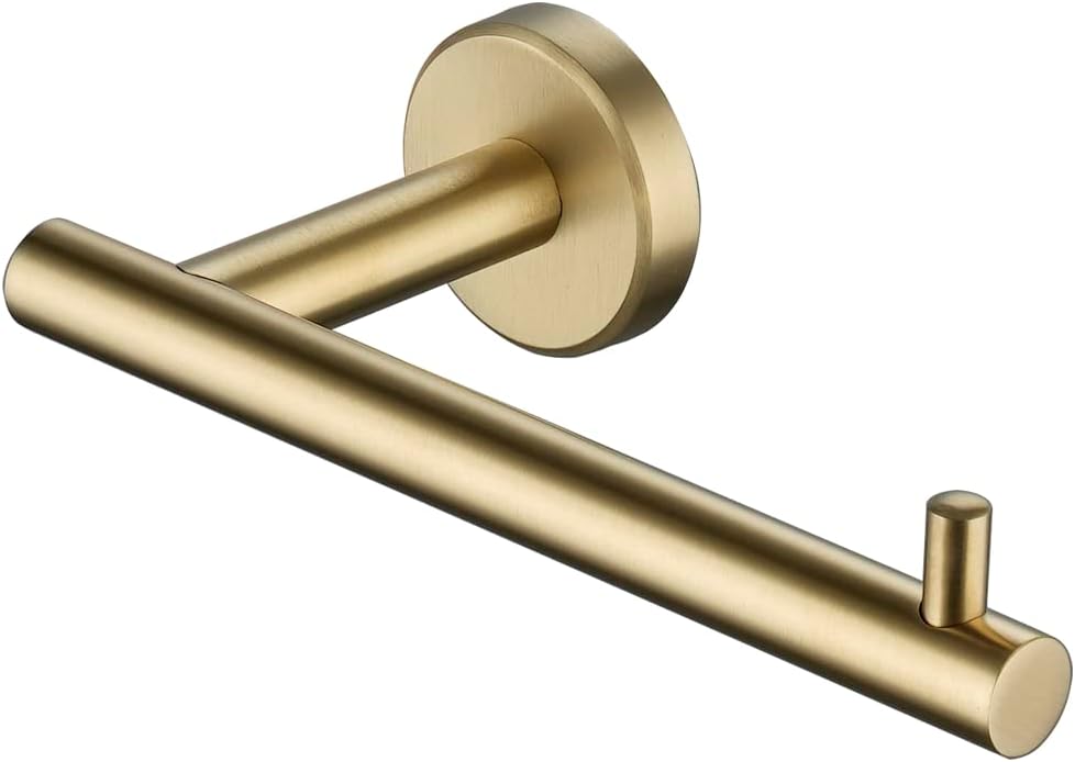 Amazon.com: KOKOSIRI Gold Toilet Paper Holder Toilet Roll Holder for ...