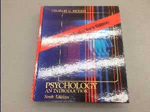 Annotated instructor's edition, Psychology an introduction, 6th ed ...