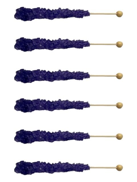 Amazon.com : Buc-ee's Grape Rock Candy Lollipop - Individually Wrapped ...