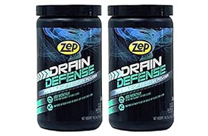 Zep Drain Defense Enzymatic Drain Care Powder ZDC16 (Pack of 2) Safe ...