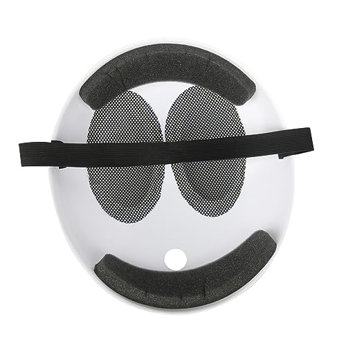 Funhoo Jumpman White Mask Halloween Plastic Full Face Mask Helmet ...