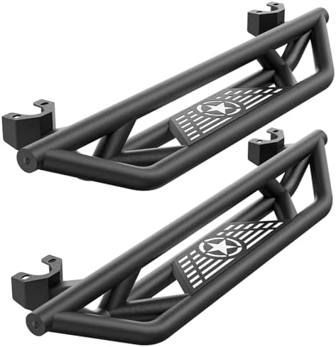 Amazon.com: Hooke Road Wrangler JK Running Boards 2 Doors, 5.58" Drop ...