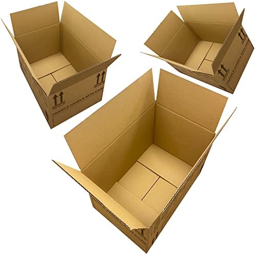 Strong Cardboard Boxes 47cm x 31.5cm x 25cm 44 litres Packing Shipping ...