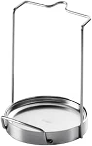 Amazon.co.jp: Pot Lid Storage Stainless Steel Pot Lid Rack Home Kitchen ...