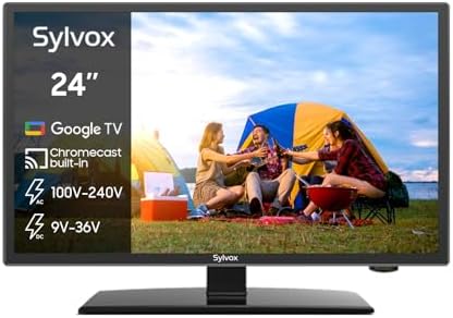 Amazon.com: SYLVOX Smart RV TV, 24'' 12 Volt TV for RVs 1080P FHD ...